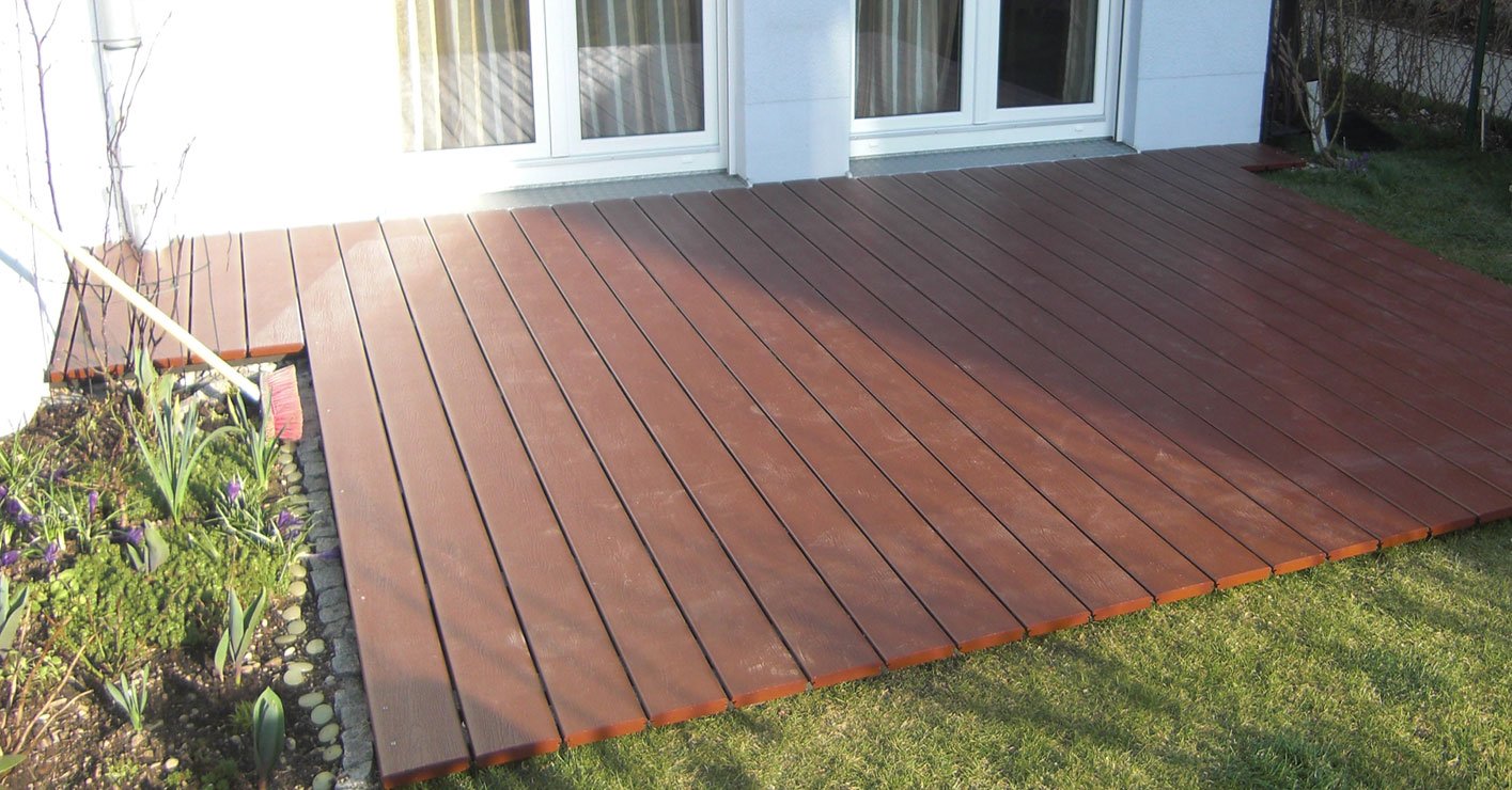 Decking Terrasse en composite WPC Mersch et Luxembourg